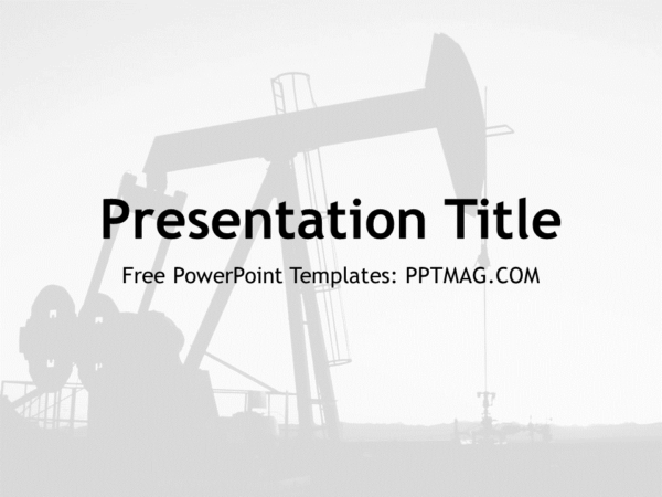Free Petroleum PowerPoint Template - Prezentr