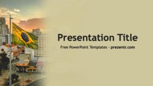 Brazil PowerPoint Template - Prezentr Free PPT Templates