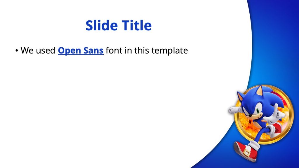 Sonic PowerPoint Template - Free Download [2024]