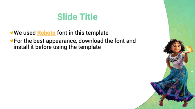Free Encanto PowerPoint Template - Prezentr