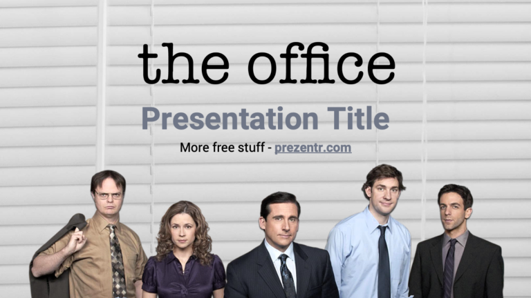 Free The Office PowerPoint Template - Prezentr