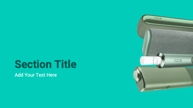 Free IQOS PowerPoint Template - Prezentr