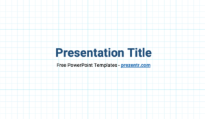 Graph Paper PowerPoint Template - Prezentr Templates