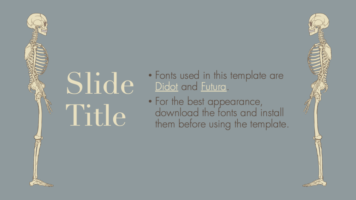 Free Anatomy PowerPoint Template - Prezentr