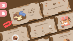 Free Coffee Shop PowerPoint Template - Prezentr
