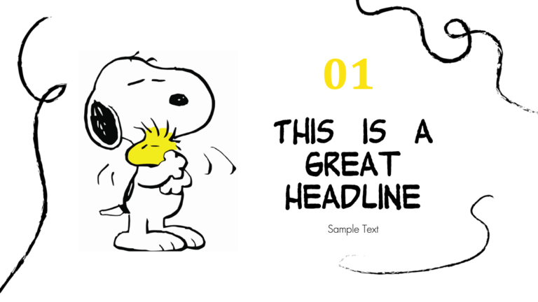 Free Snoopy PowerPoint Template - Prezentr