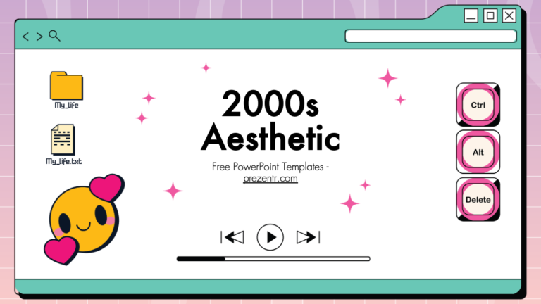 Free 2000s Aesthetic PowerPoint Template - Prezentr
