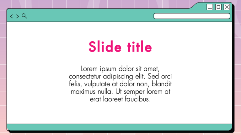 Free 2000s Aesthetic PowerPoint Template - Prezentr