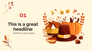 Free Happy Thanksgiving PowerPoint Template - Prezentr
