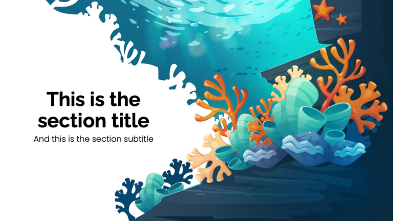 Free Underwater PowerPoint Template - Prezentr