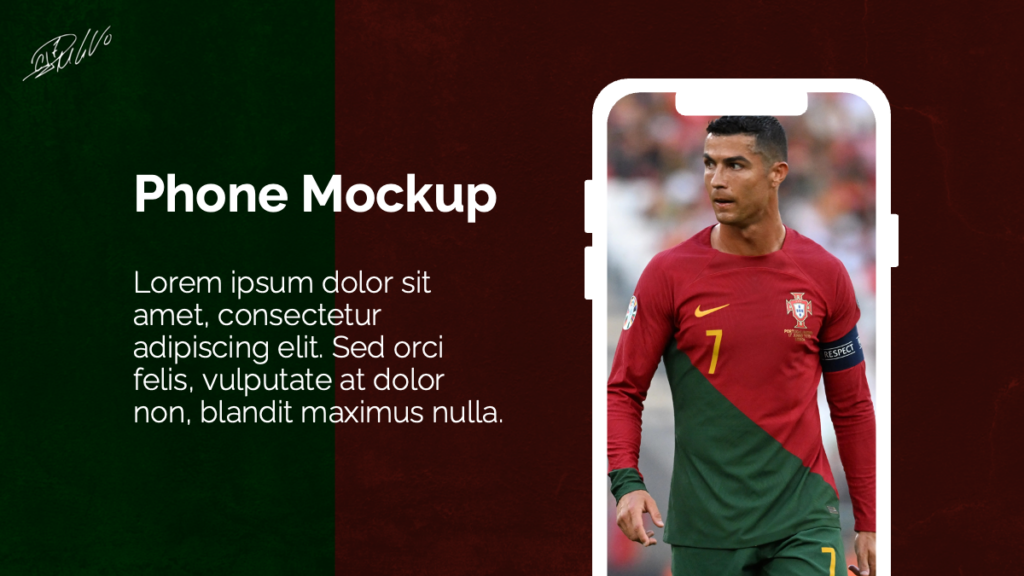 Free Ronaldo PowerPoint Template - Prezentr