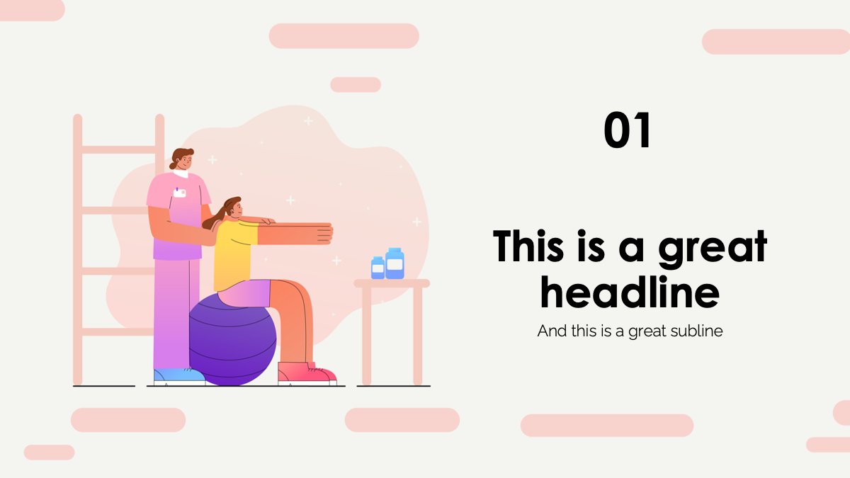 Physiotherapy PowerPoint Template - Prezentr