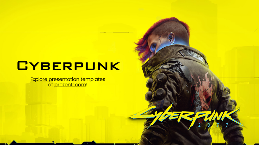 Cyberpunk PowerPoint Template by Prezentr [2025]