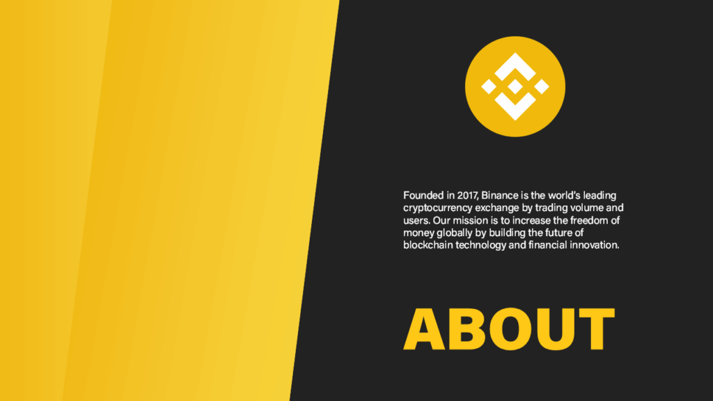 Binance PowerPoint Template - Prezentr [2026]