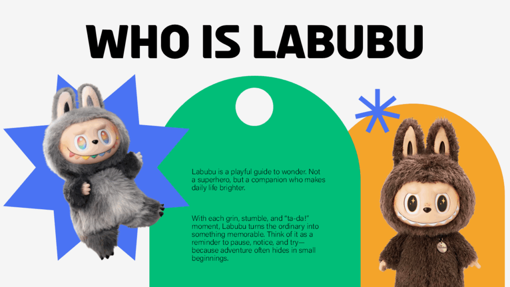 Animated Labubu PowerPoint Template - Prezentr