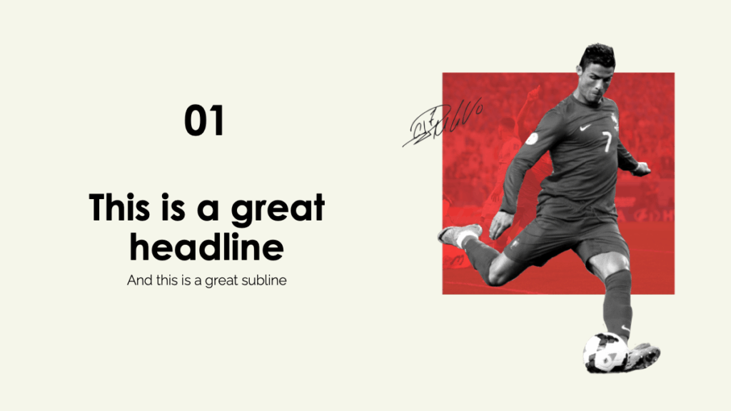 Ronaldo Portugal PowerPoint Template - Prezentr [2025]