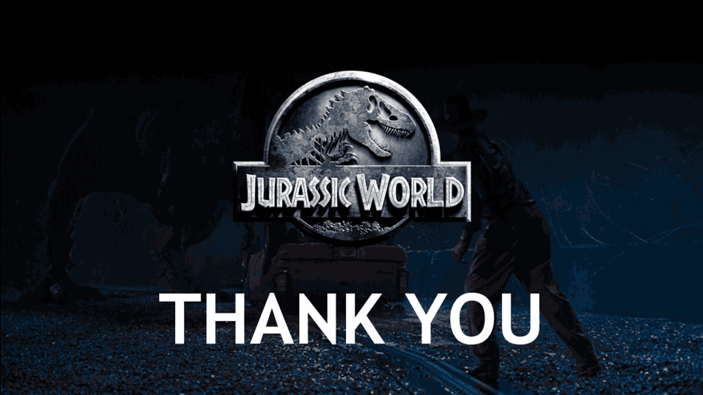 Free Jurassic Park PowerPoint Template - Prezentr [2026]